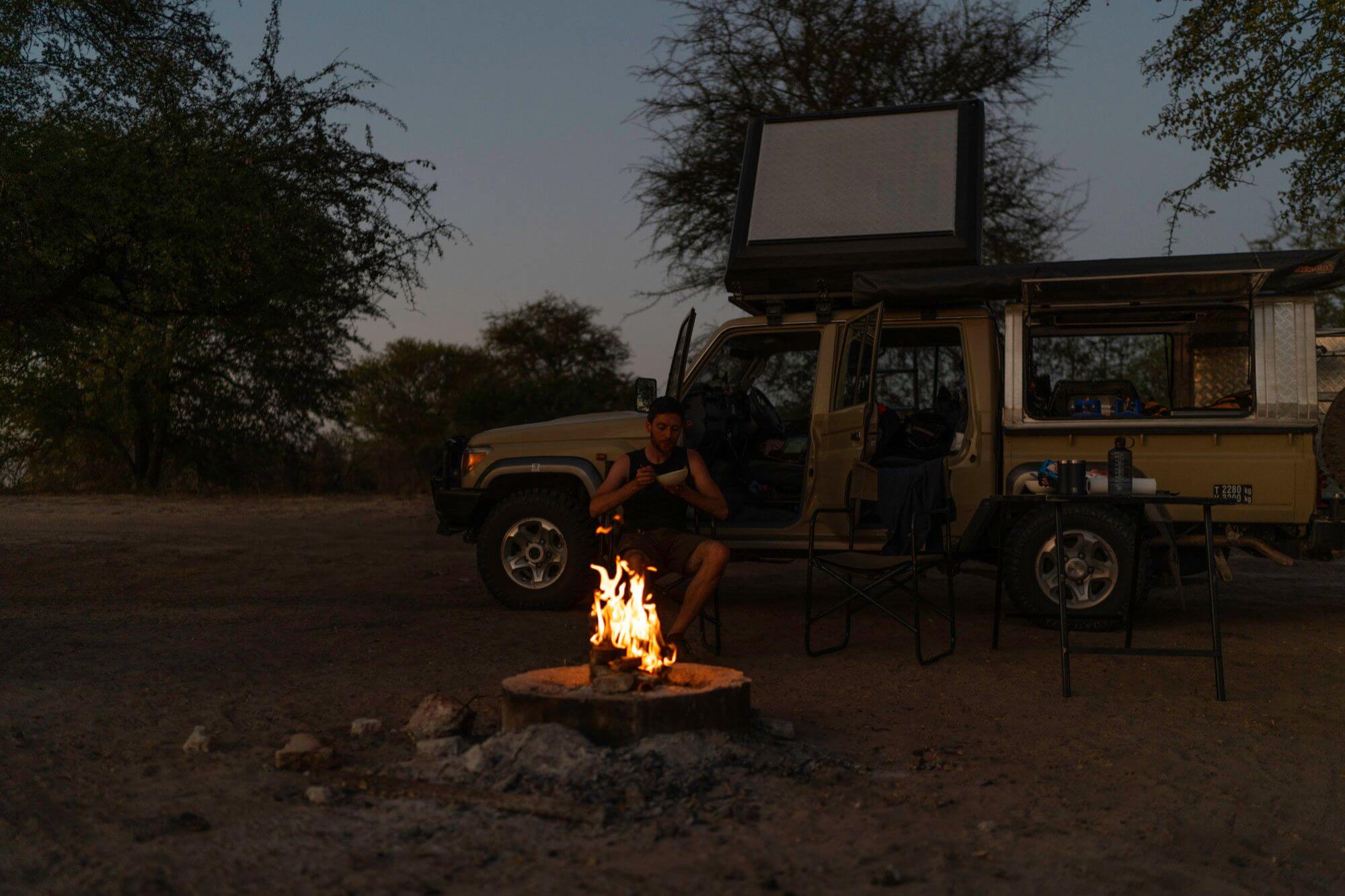 Sunday Pan Campsite - Central Kalahari Game Reserve - Wildful Stories